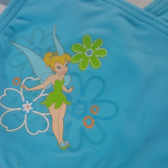 Swim | Disney Tinkerbell Combo Swimsuit With Beach Towel | Poshmark